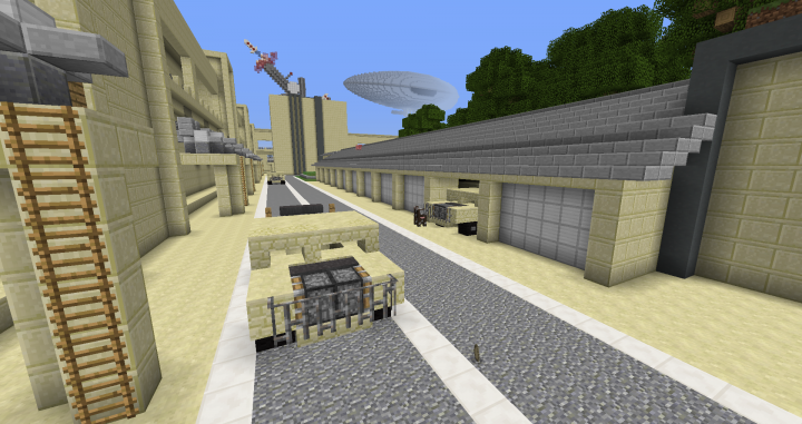 Fort Maraon - Military defense base Minecraft Map