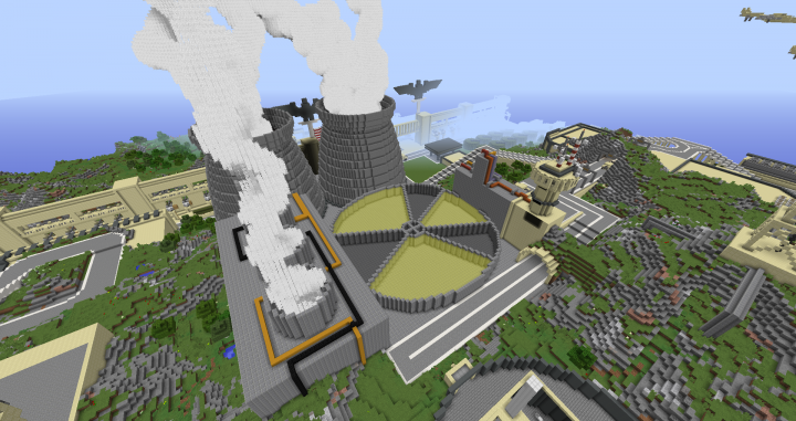 Fort Maraon - Military defense base Minecraft Map