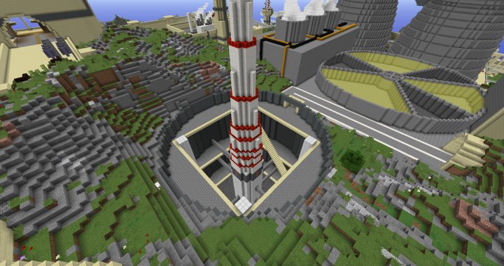 Fort Maraon - Military defense base Minecraft Map