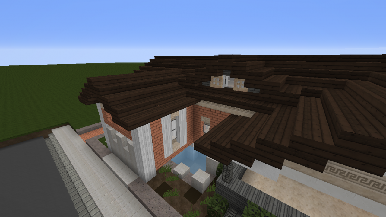 Brick Ranch House Minecraft Map