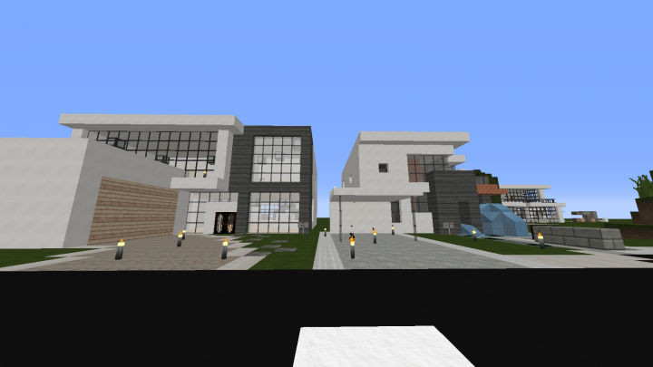 Modern House Build NEED BUILDERS! Minecraft Map