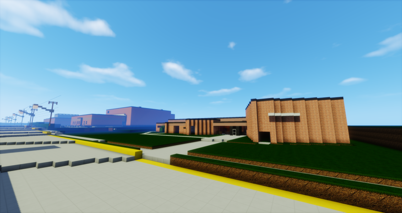 WDM Teen Center/Rex Mathes Elementary Minecraft Map