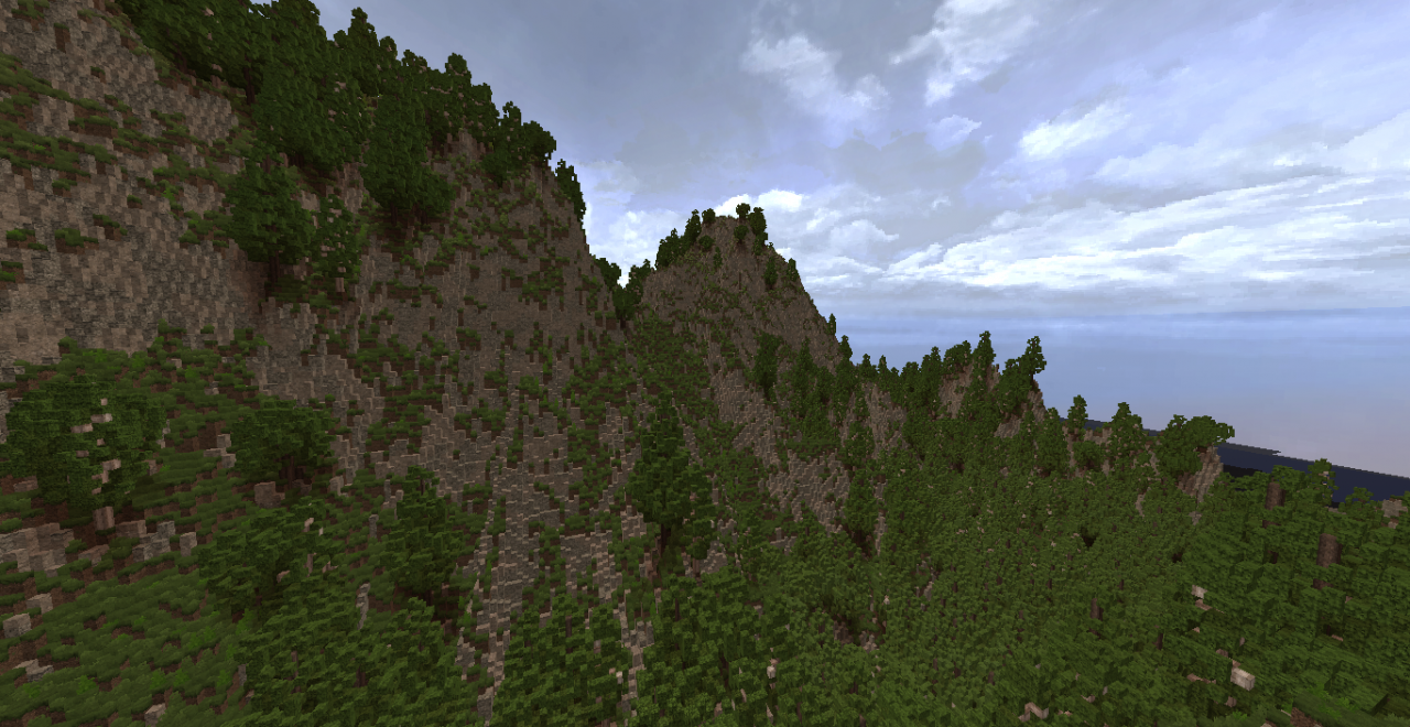 Dense Forest Valley! (Download) Minecraft Map
