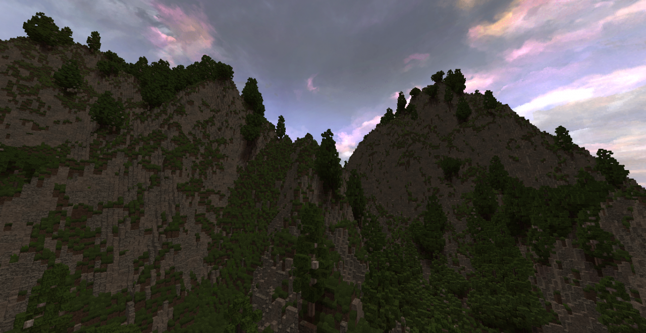 Dense Forest Valley! (Download) Minecraft Map