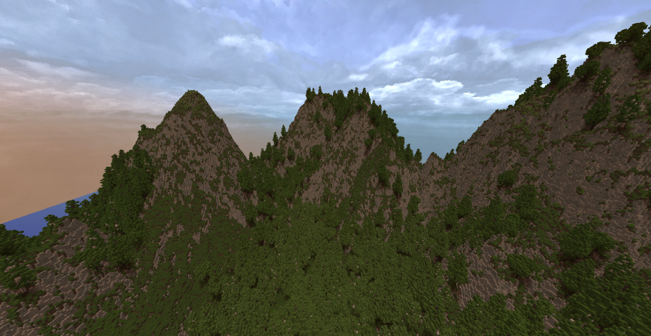 Dense Forest Valley! (Download) Minecraft Map
