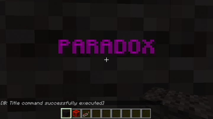 Paradox Minecraft Map