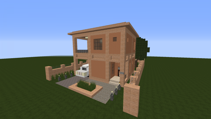 2-Story House Minecraft Map