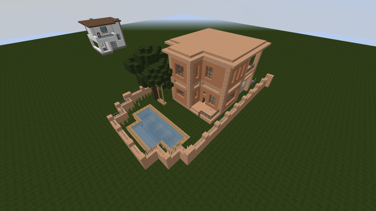 2-Story House Minecraft Map