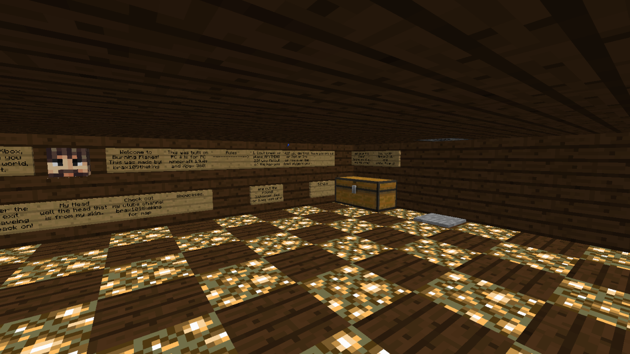 Burning Flames Minecraft Map