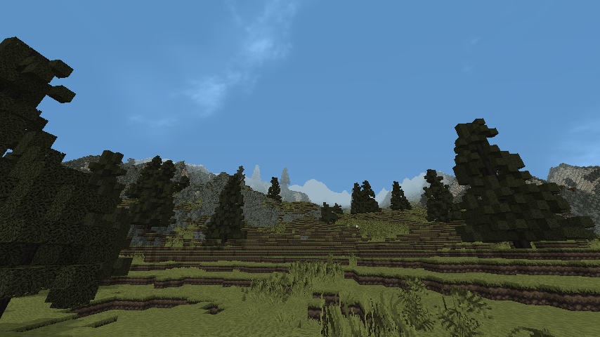 Valley Terrain Minecraft Map