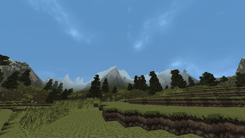 Valley Terrain Minecraft Map
