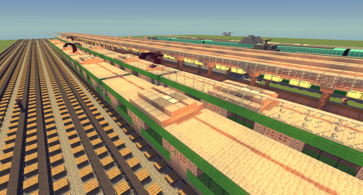 E231-500 series Yamanote Line Train EMU JR EAST Minecraft Map