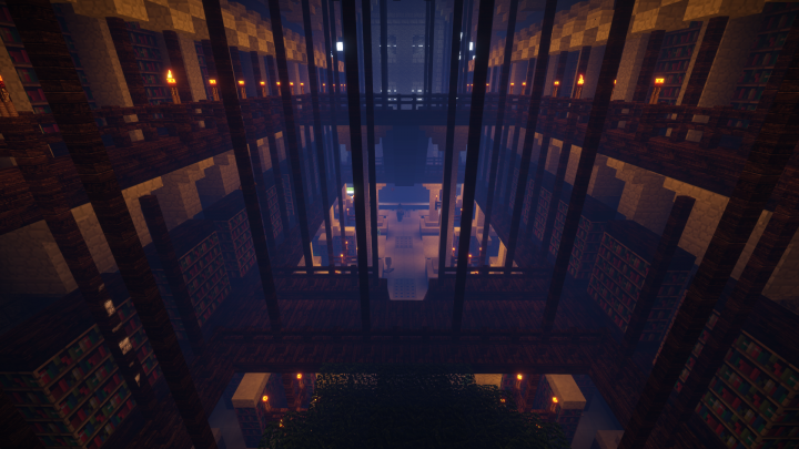 Medieval Library Minecraft Map