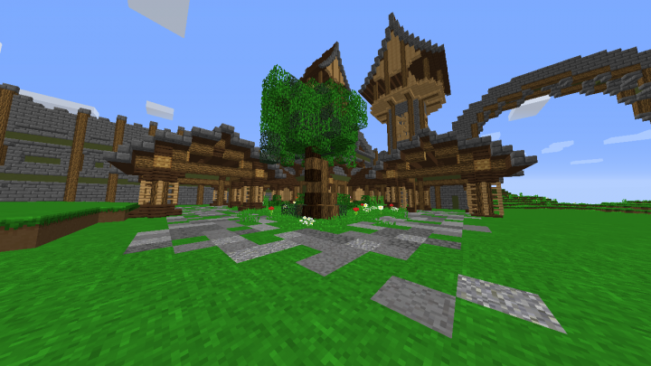 Medieval Valley Village Minecraft Map