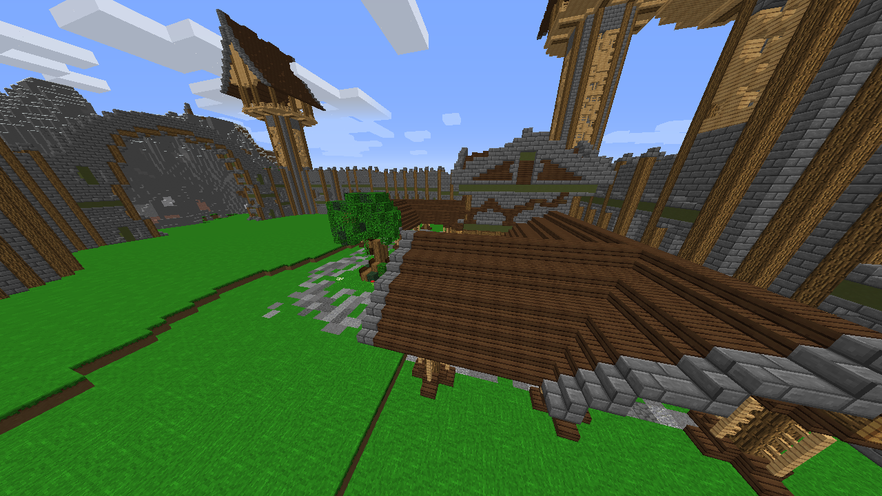 Medieval Valley Village Minecraft Map