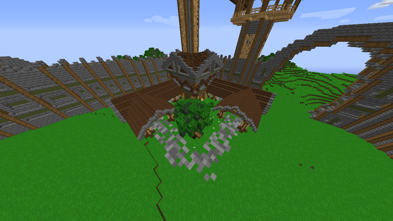 Medieval Valley Village Minecraft Map