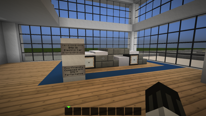 Minecraft Edition - BMW Car Dealership Minecraft Map
