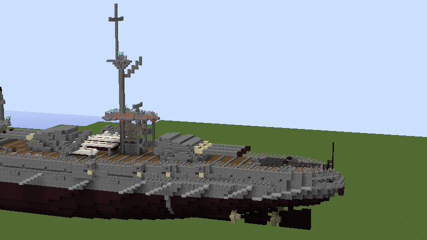 хорошо class Battleship Minecraft Map