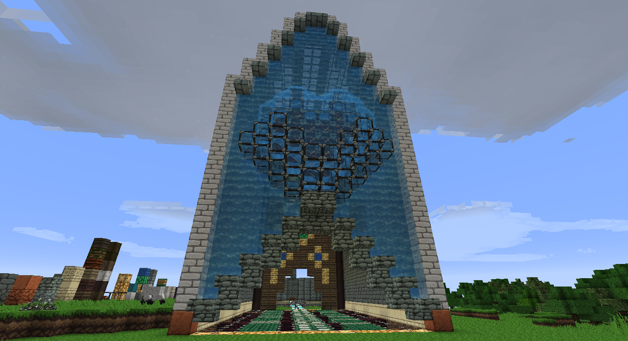 Burning Heart Cathedral Minecraft Map
