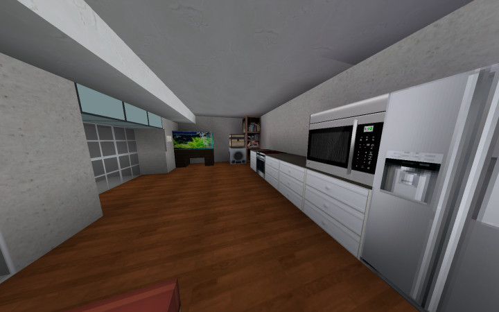 Japanese Modern City Stores/Buildings Minecraft Map