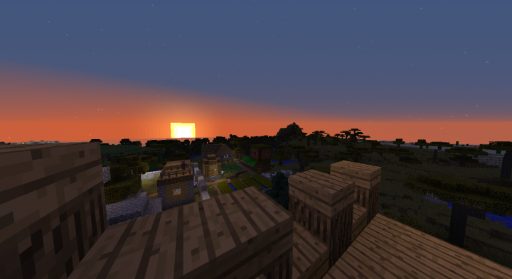 Fortified Wall For A Village Minecraft Map