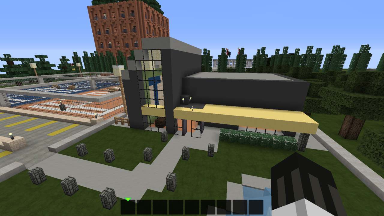 Minecraft Edition - Tennis Pro Shop + Courts Minecraft Map