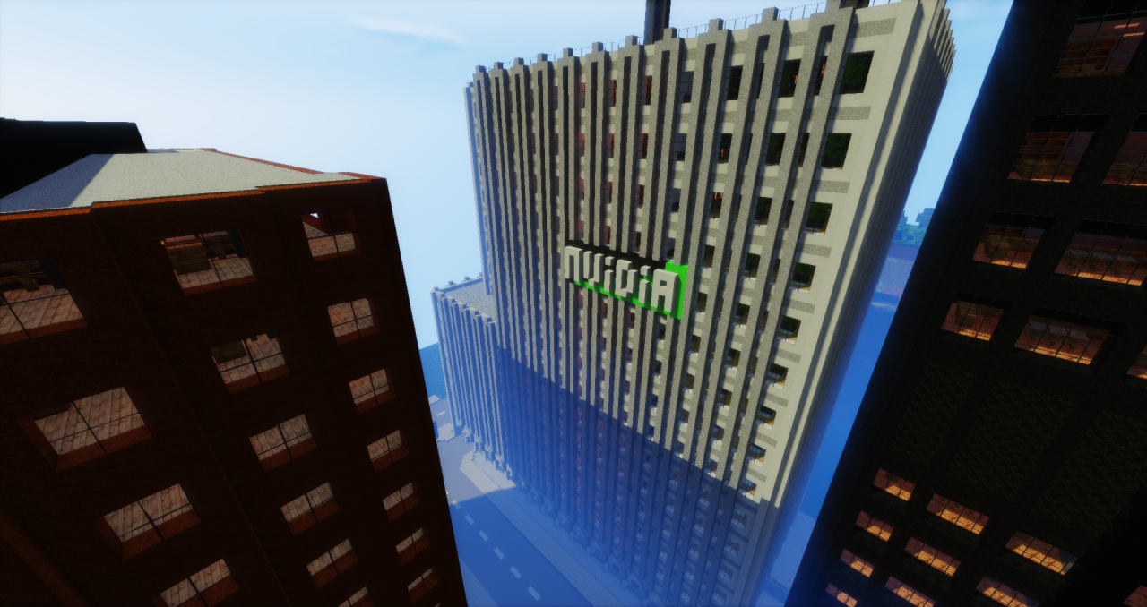 NVIDIA Complex von Sirius Gaming Minecraft Map