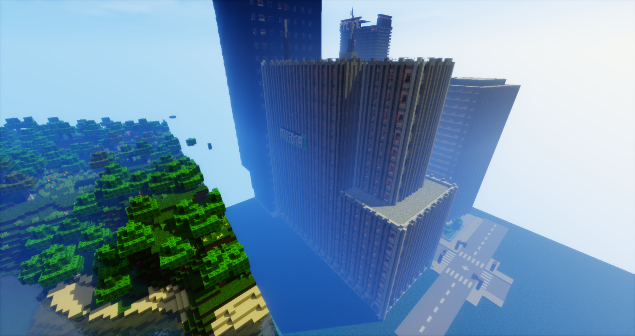 NVIDIA Complex von Sirius Gaming Minecraft Map