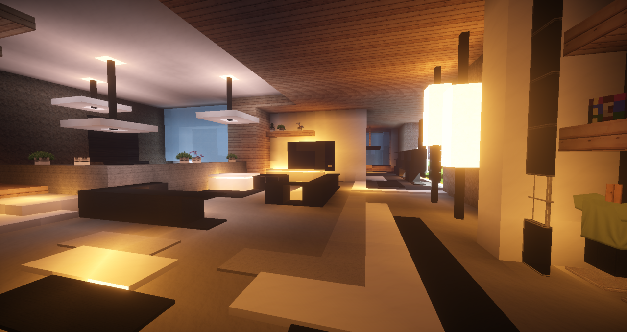 Yet Another Minimalist House Minecraft Map