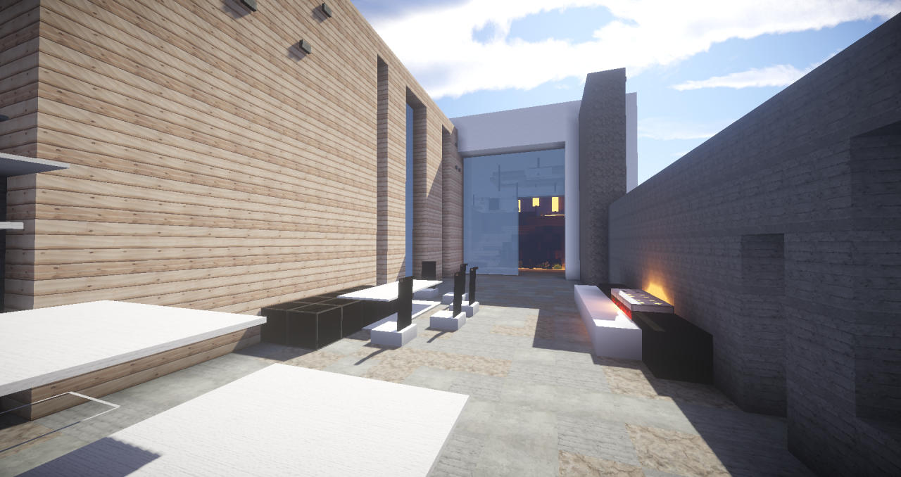 Yet Another Minimalist House Minecraft Map