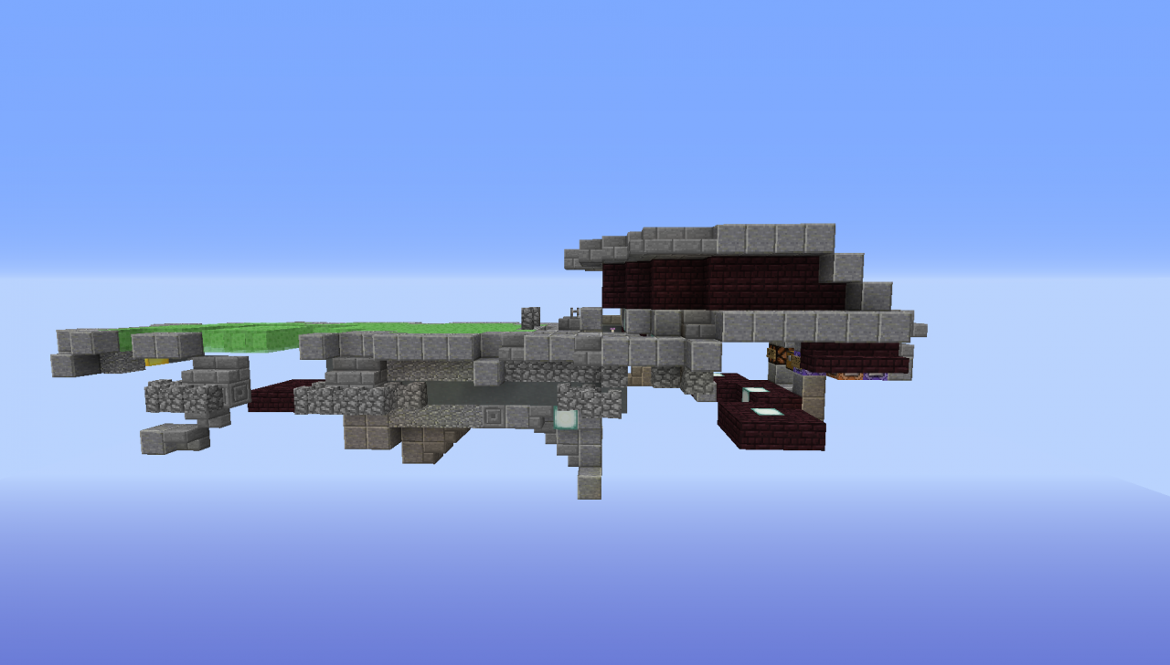 Scorpio Nuke Carrier + Vanilla Jump Drive Minecraft Map