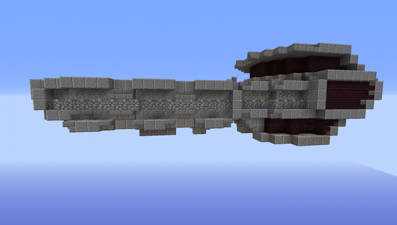 Scorpio Nuke Carrier + Vanilla Jump Drive Minecraft Map