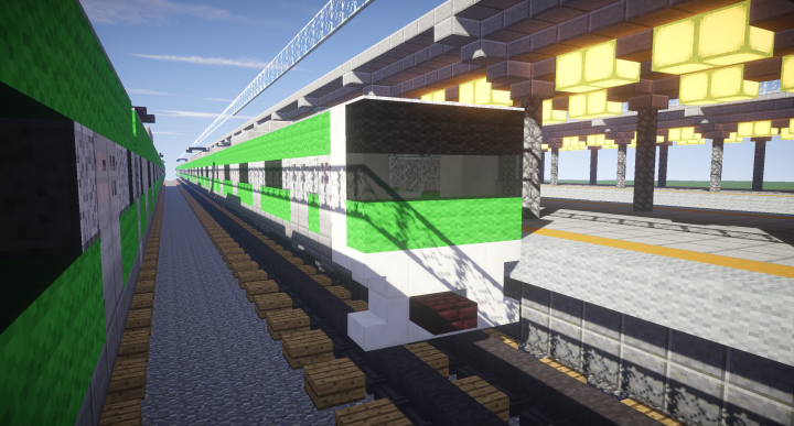 E231-500 series Yamanote Line Train EMU JR EAST Minecraft Map