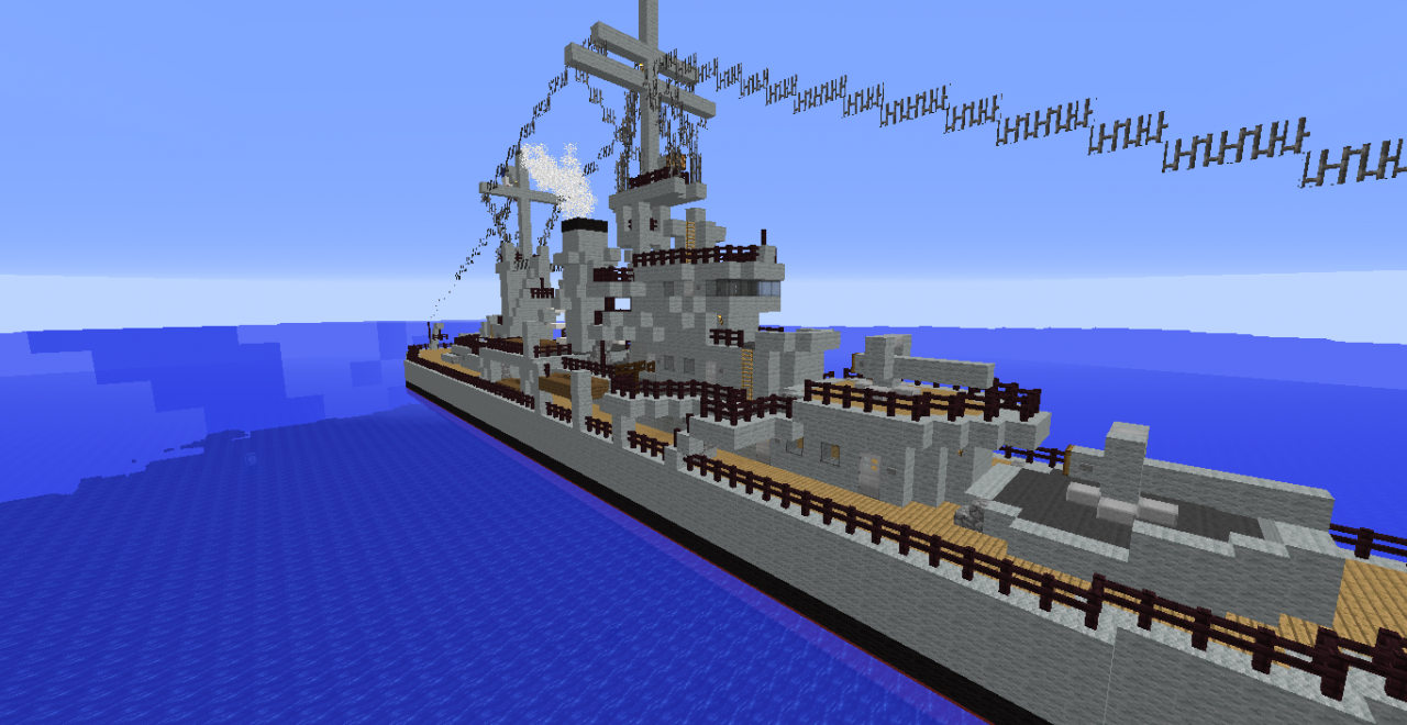 USS Erie (PG-50) Minecraft Map