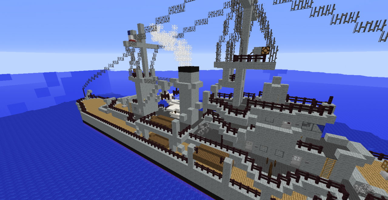 USS Erie (PG-50) Minecraft Map