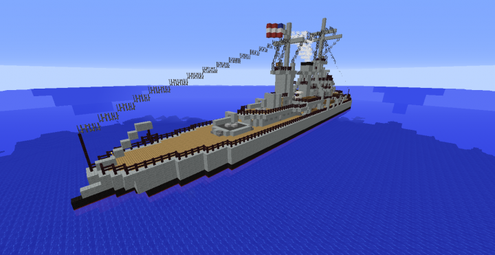 USS Erie (PG-50) Minecraft Map