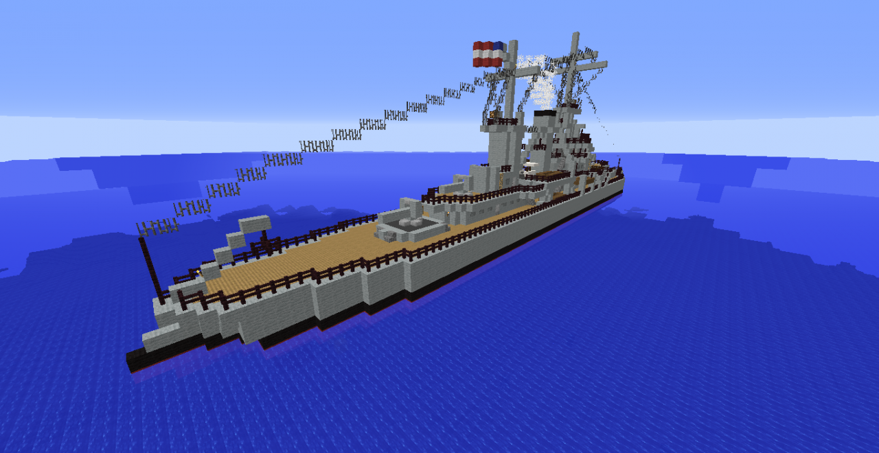 USS Erie (PG-50) Minecraft Map