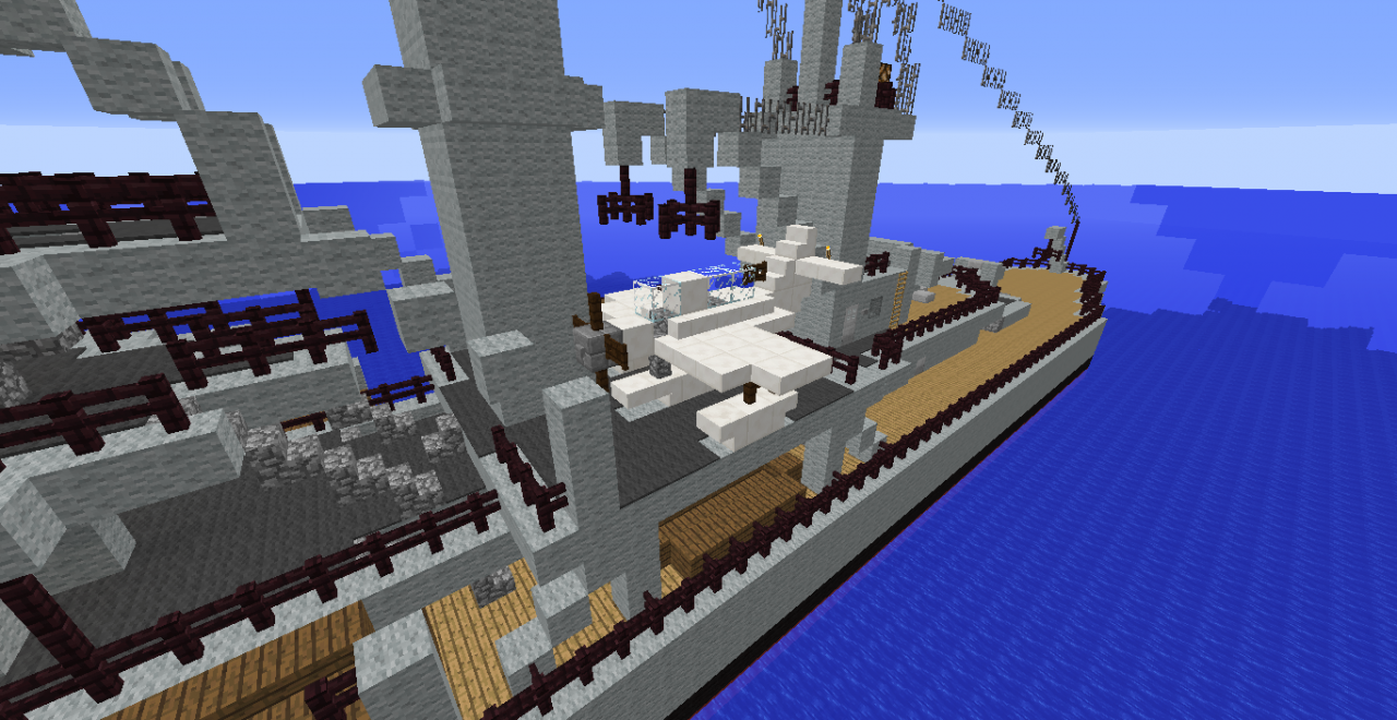 USS Erie (PG-50) Minecraft Map
