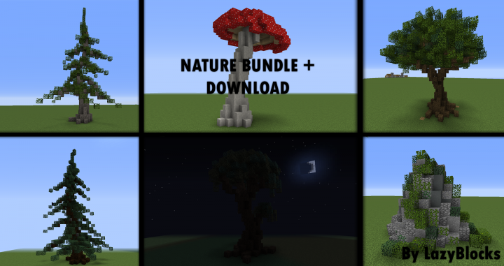 Nature Bundle Pack (+ DOWNLOAD) Minecraft Map