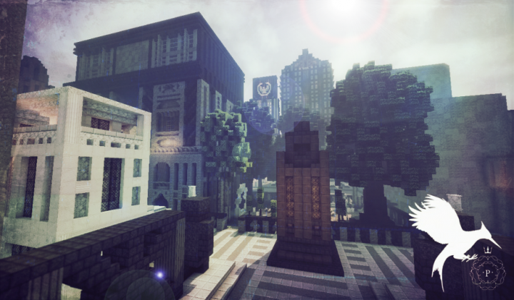 Hunger Games- Panem Capitol:::Avenue,City Circle, and more! Minecraft Map