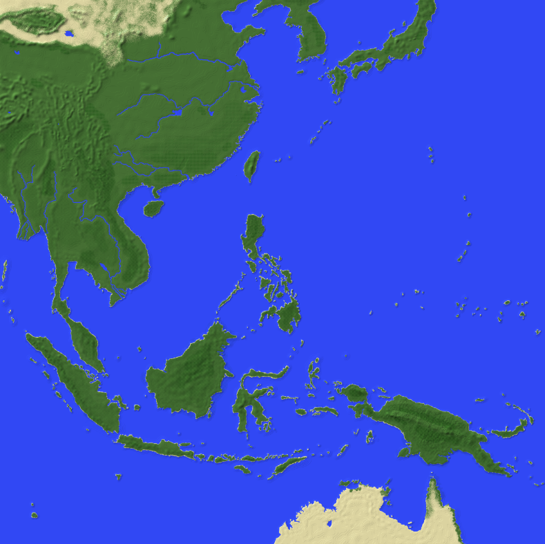 Minecraft East Asia 5120x5120 Minecraft Map
