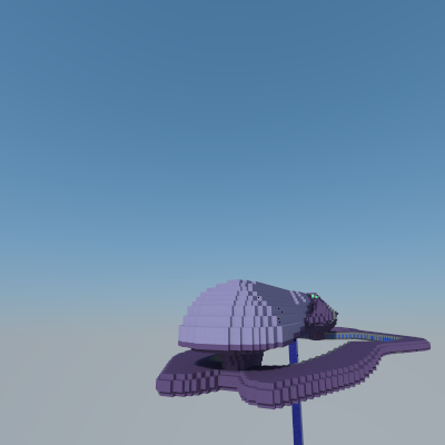 Halo covenant SDV class Heavy Corvette Minecraft Map