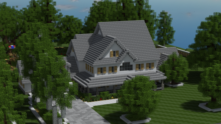 MC Realism - Farm Map (2000x2000) Minecraft Project