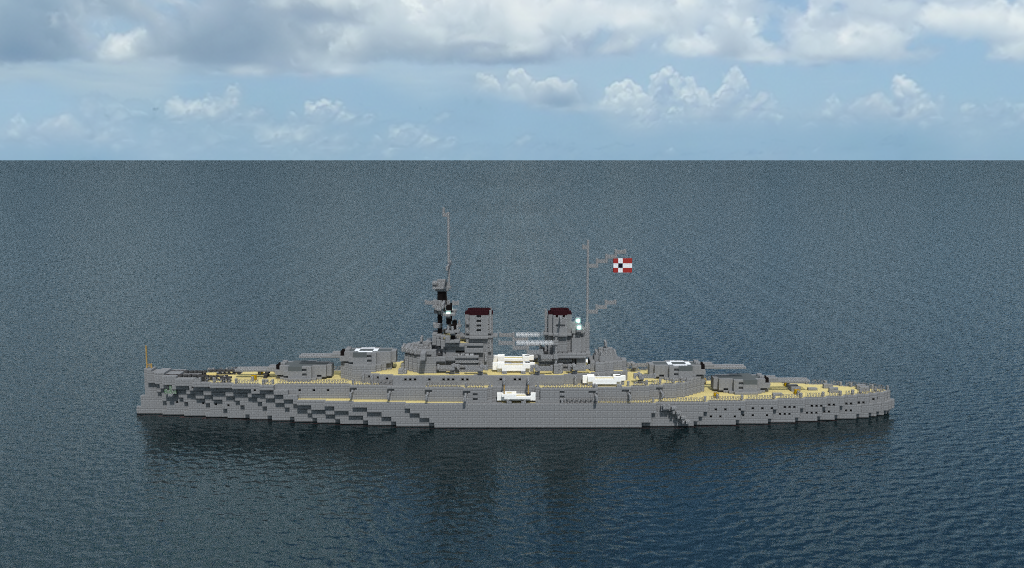 German Battleship Salzburg Minecraft Map