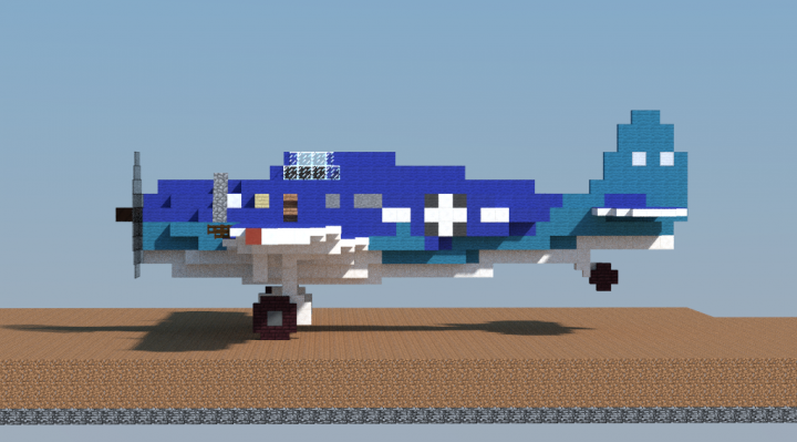 F6F Hellcat (4:1) Minecraft Map