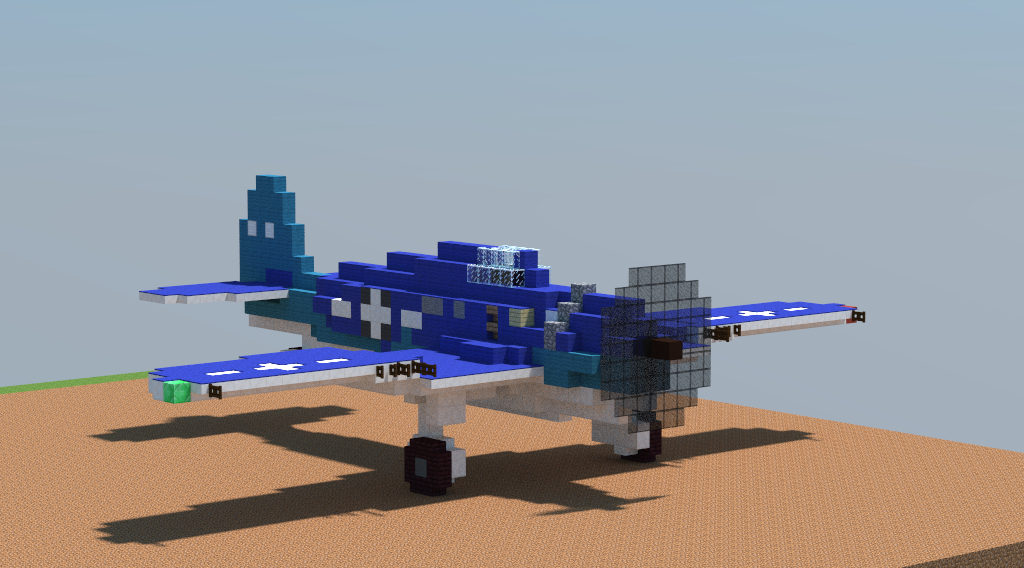 F6F Hellcat (4:1) Minecraft Map