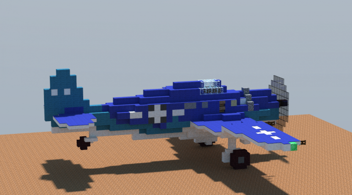 F6F Hellcat (4:1) Minecraft Map