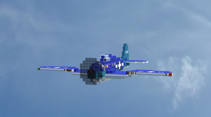 F6F Hellcat (4:1) Minecraft Map