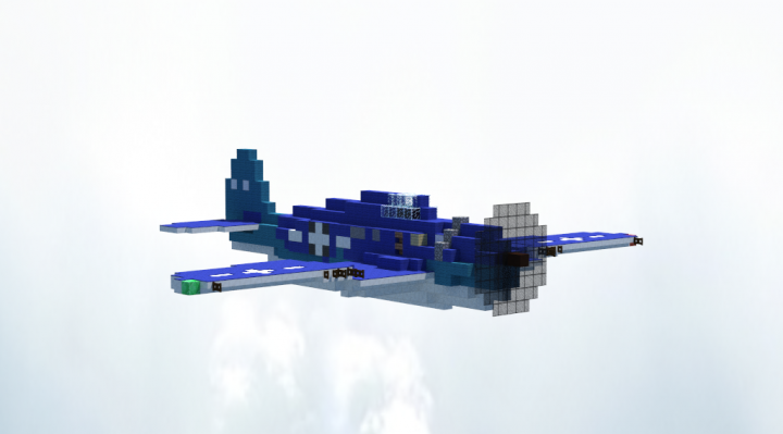 F6F Hellcat (4:1) Minecraft Map