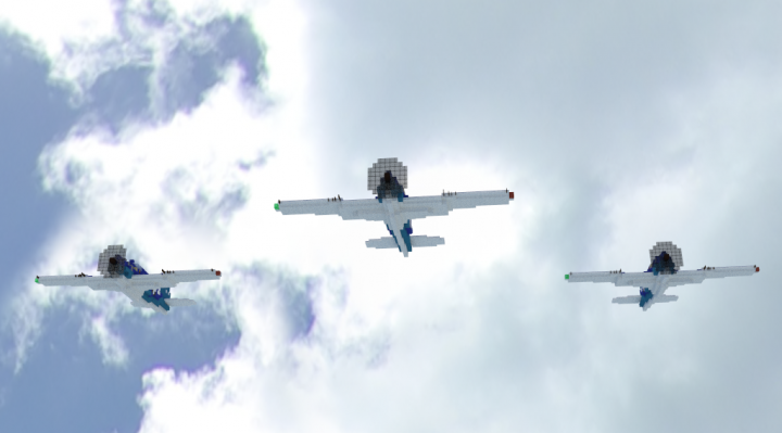 F6F Hellcat (4:1) Minecraft Map